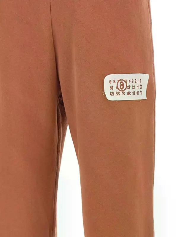 MAISON MARGIELA Logo-patch Wide-leg Track Pants