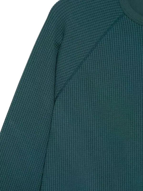 GOLDWIN Waffle-knit Raglan-sleeve T-shirt
