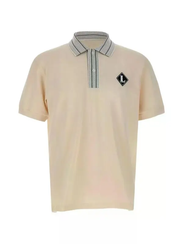 Lacoste Logo-crest Piqué Polo Shirt - Neutrals