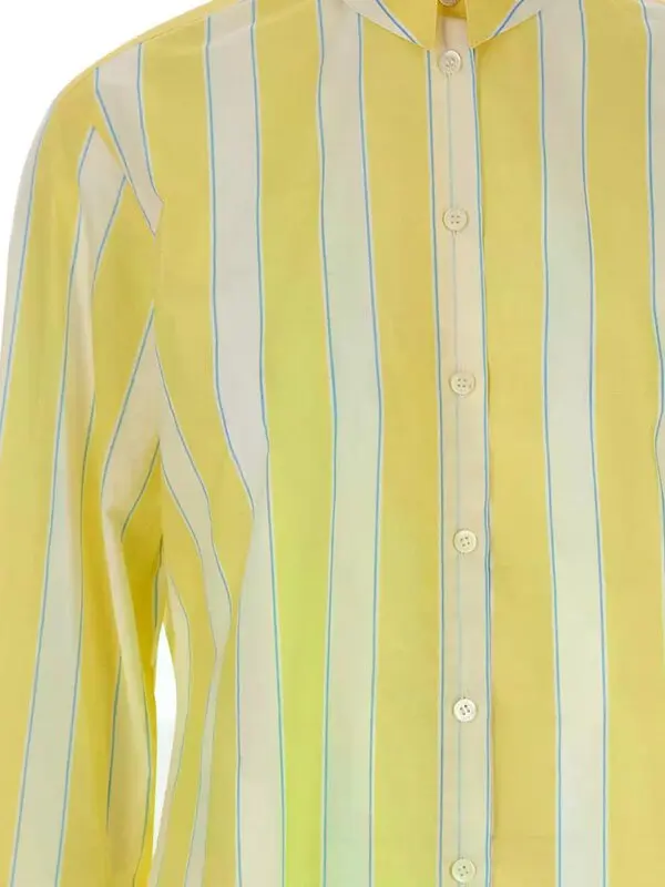 MC2 SAINT BARTH Brigitte Striped Cotton Shirt