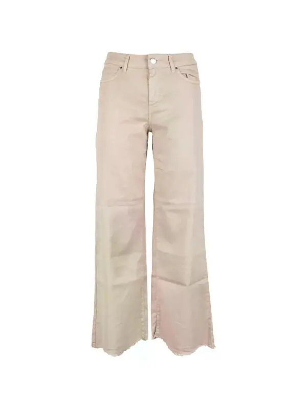 CIGALA'S Raw-edge Wide-leg Jeans
