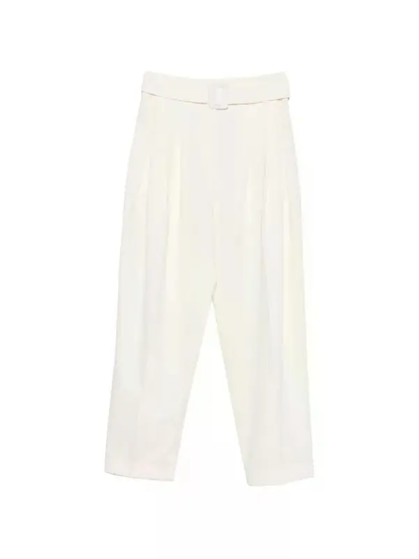 Co Belted Pleated Trousers