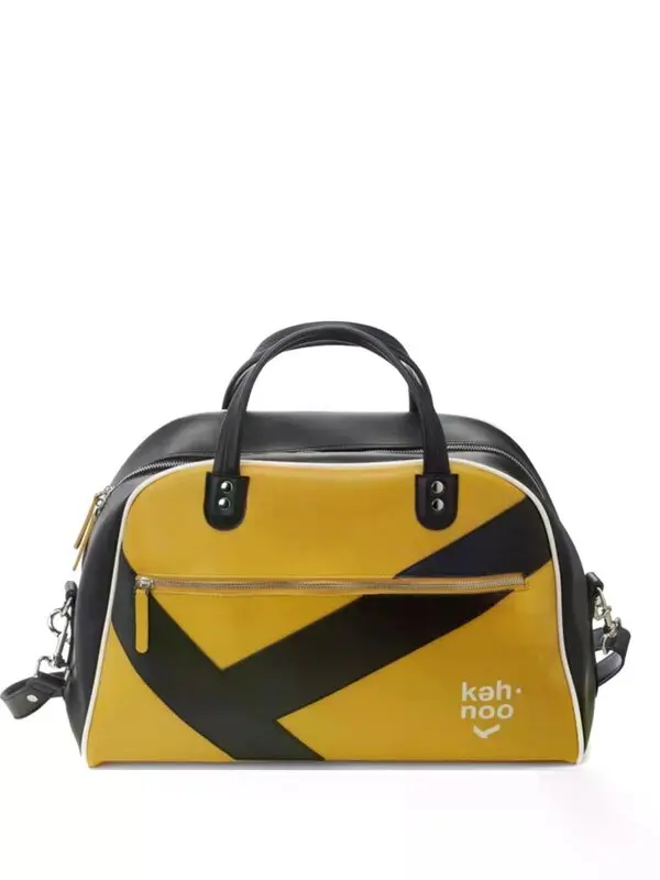 KEH NOO Logo Print Tote Bag - Yellow