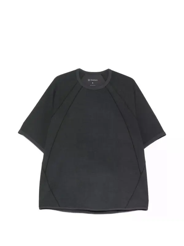 GOLDWIN Waffle-knit Raglan-sleeve T-shirt