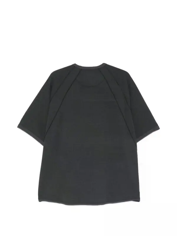 GOLDWIN Waffle-knit Raglan-sleeve T-shirt