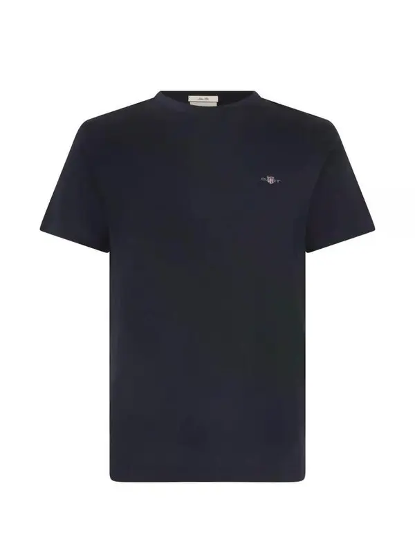 Gant Slim-fit Cotton T-shirt - Blue