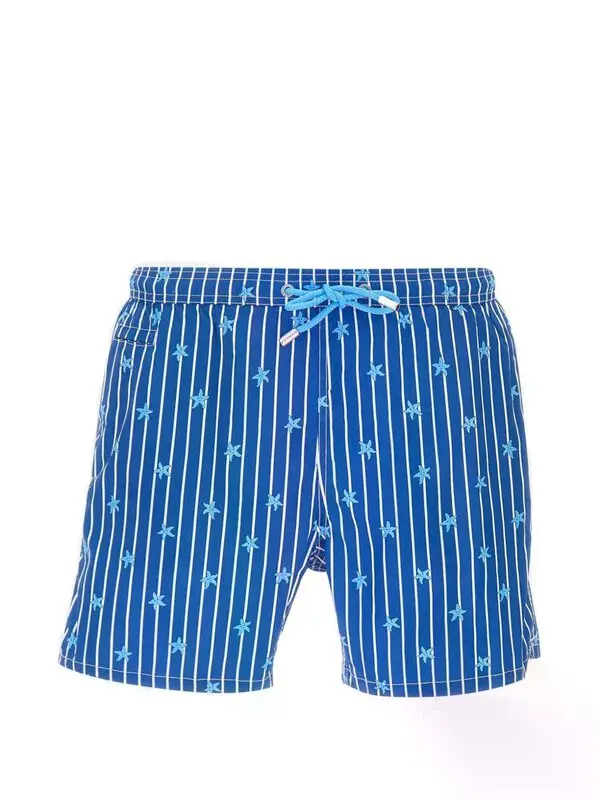 MC2 SAINT BARTH Lighting Starfish-print Swim Shorts