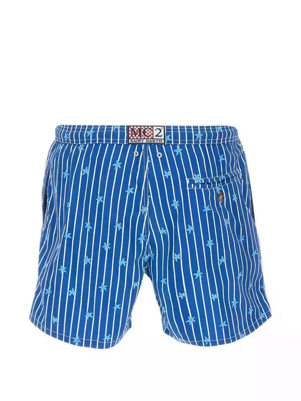 MC2 SAINT BARTH Lighting Starfish-print Swim Shorts