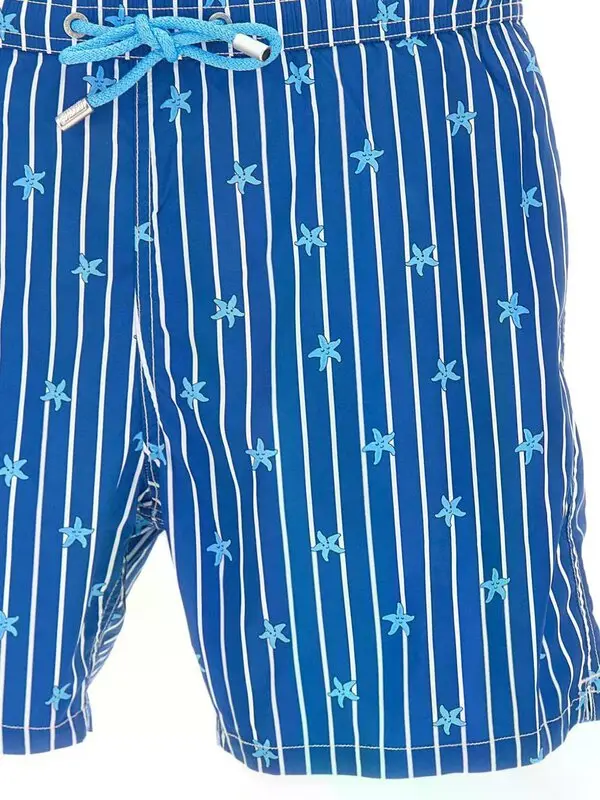 MC2 SAINT BARTH Lighting Starfish-print Swim Shorts