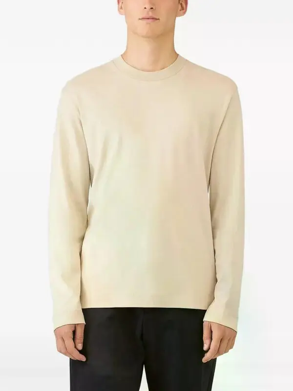 Sunspel Riviera Long-sleeve Cotton T-shirt