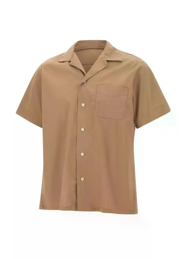 PERFECTION Short-sleeved Chest-pocket Shirt