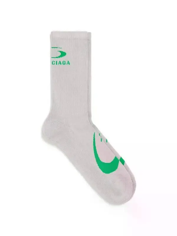 Balenciaga Loop Sports Icon Socks - Grey