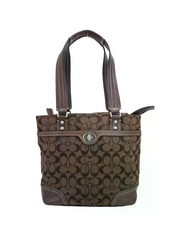 COACH VINTAGE Hampton Signature Shoulder Bag