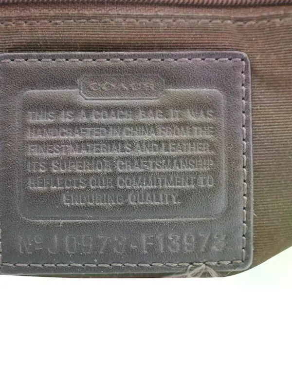 COACH VINTAGE Hampton Signature Shoulder Bag
