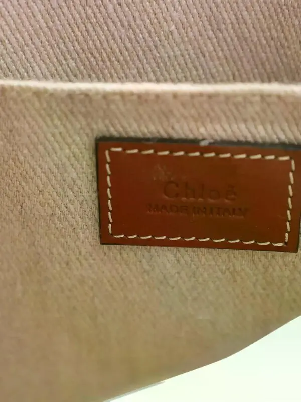 Chloé Woody Knit Fringe Tote Bag