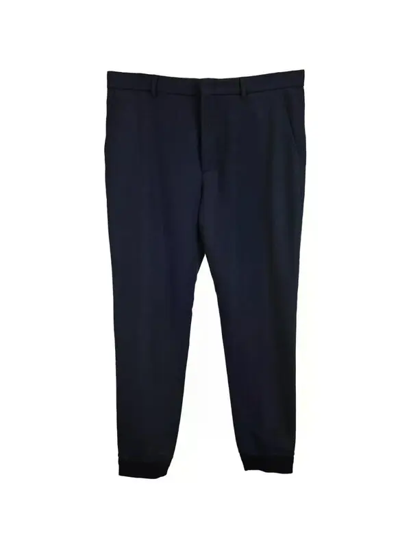 Gucci Elasticated Cuffs Trousers - Blue