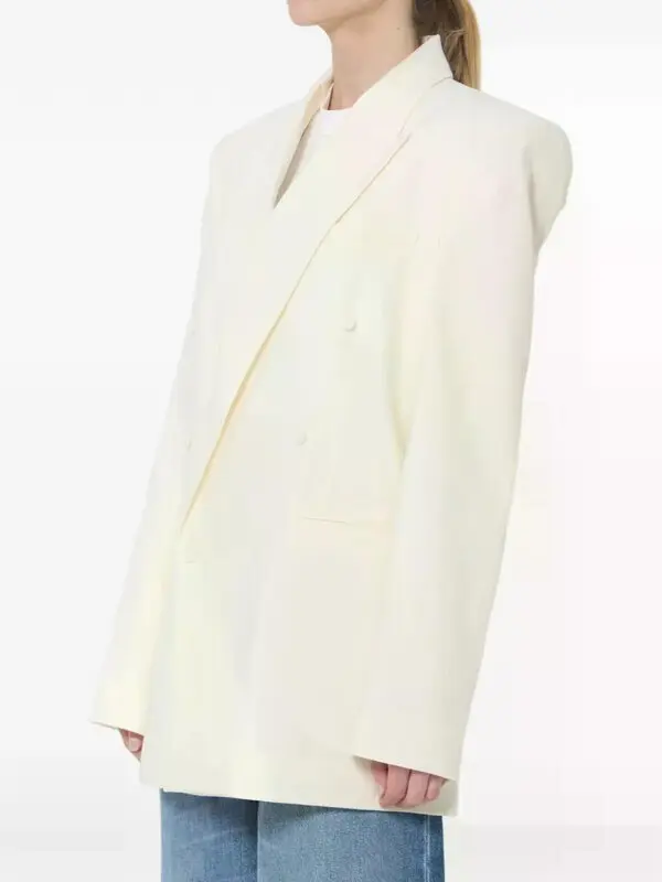 THE FRANKIE SHOP Double-breasted Monterey Blazer