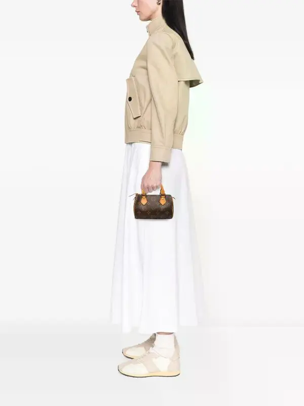 LOUIS VUITTON Monogram Mini Speedy Hl Satchel