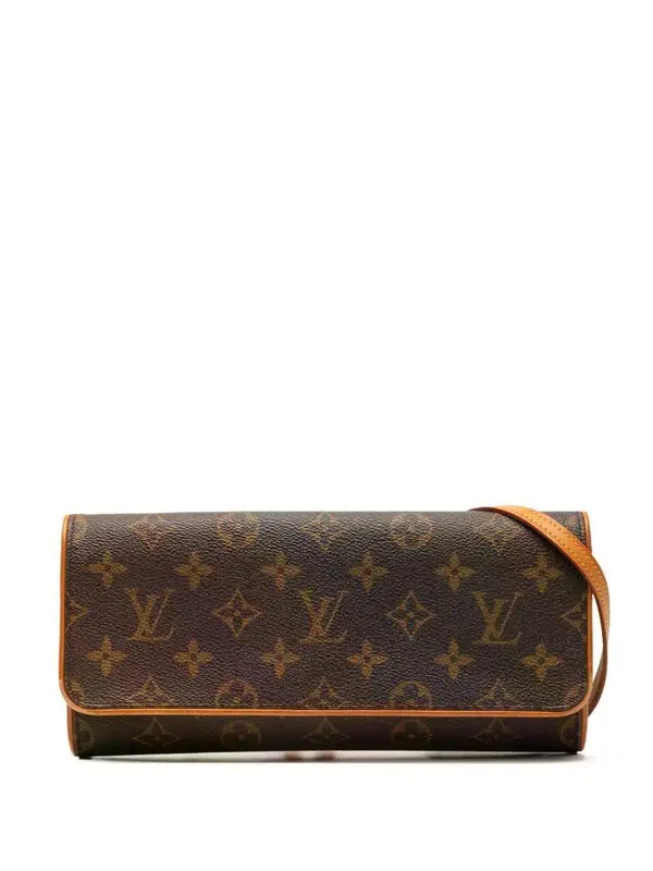 LOUIS VUITTON Monogram Pochette Twin Gm Bag