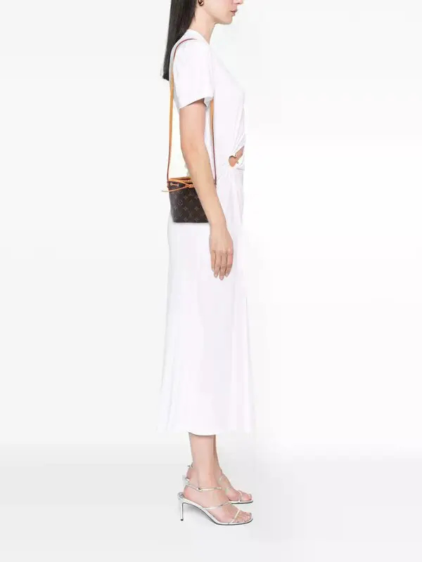 LOUIS VUITTON Monogram Nano Noé Bucket Bag - Brown