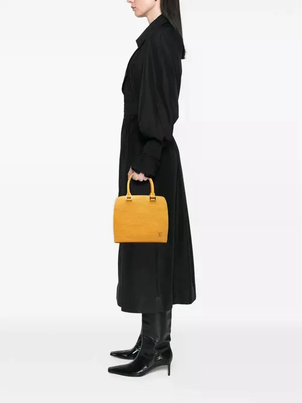 LOUIS VUITTON Epi Pont Neuf Handbag - Yellow