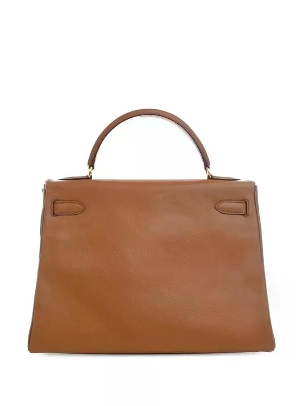 Hermès 1998 Epsom Kelly Sellier 32 Satchel