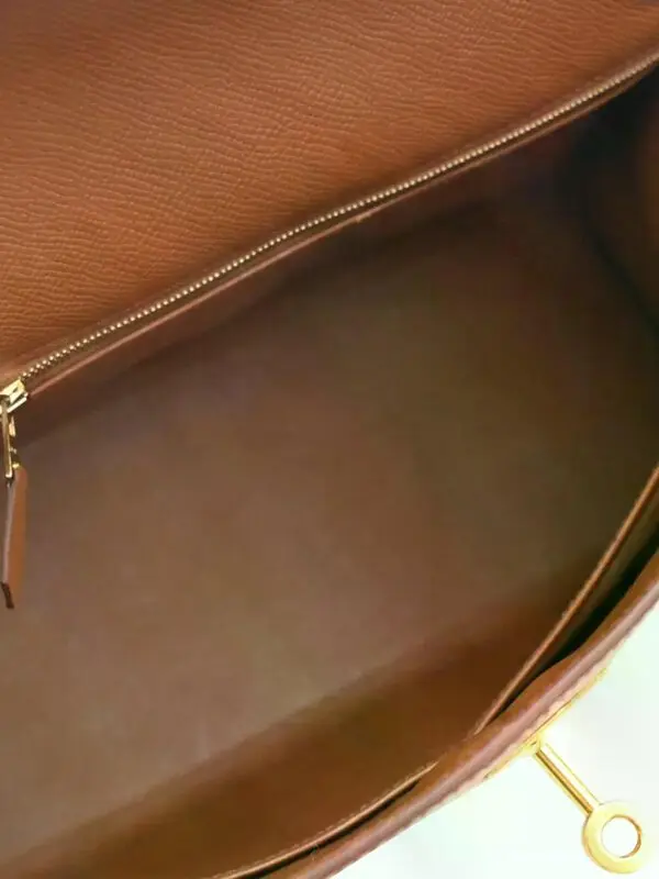 Hermès 1998 Epsom Kelly Sellier 32 Satchel