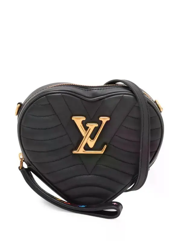 LOUIS VUITTON New Wave Heart Crossbody Bag - Black