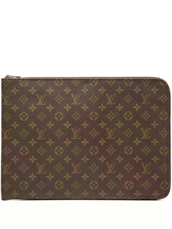 LOUIS VUITTON Monogram Document Portfolio Business Bag