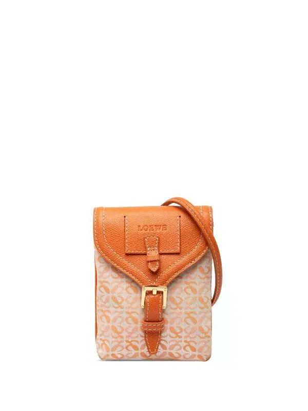 Loewe Mini Anagram Canvas Crossbody Bag