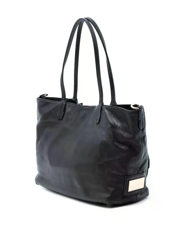 Valentino Garavani Small Nappa Petale Tote Satchel - Black