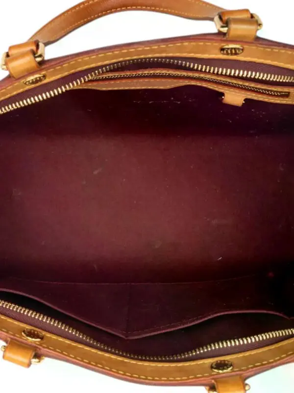 LOUIS VUITTON Monogram Vernis Brea Mm Satchel