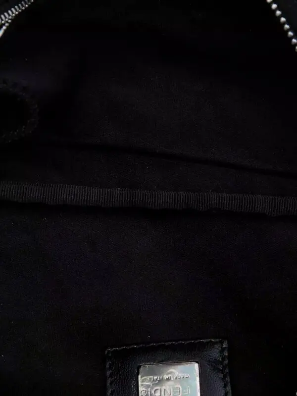 Fendi 2000-2010 Jersey Baguette Crossbody Bag