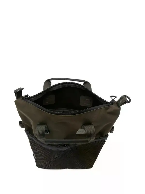 AND WANDER Mesh-panelled Shoulder Bag
