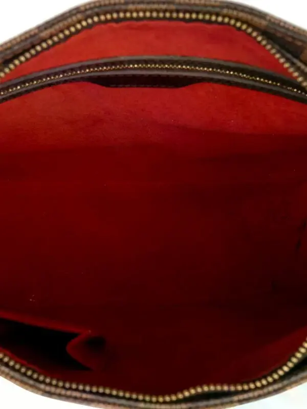 LOUIS VUITTON Damier Ebene Looping Gm Tote Bag