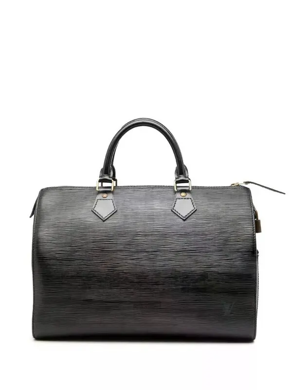LOUIS VUITTON Epi Speedy 30 Boston Bag