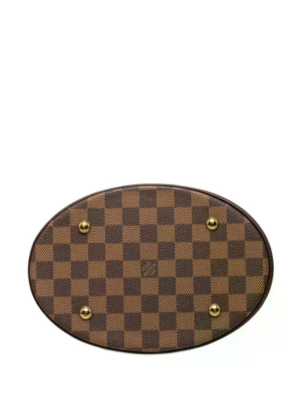 LOUIS VUITTON Damier Ebene Marais Bucket Bag
