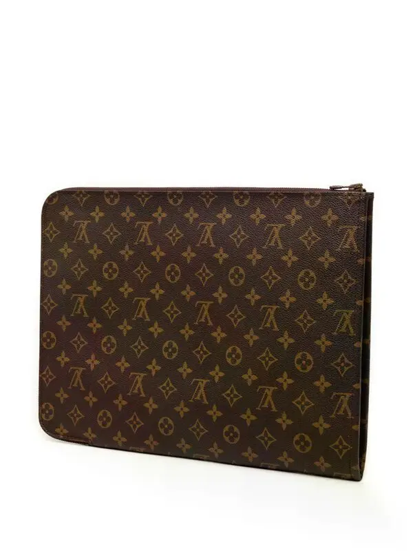 LOUIS VUITTON Monogram Document Portfolio Business Bag