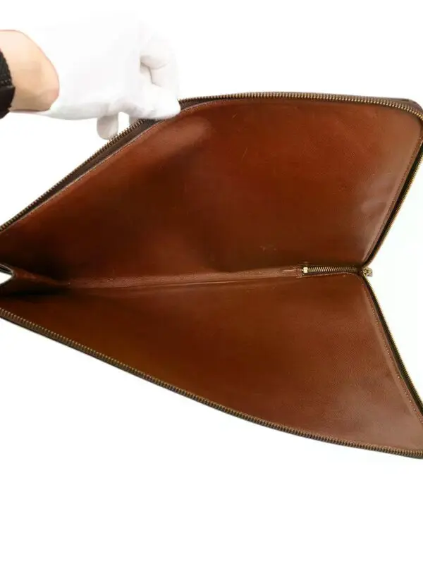 LOUIS VUITTON Monogram Document Portfolio Business Bag