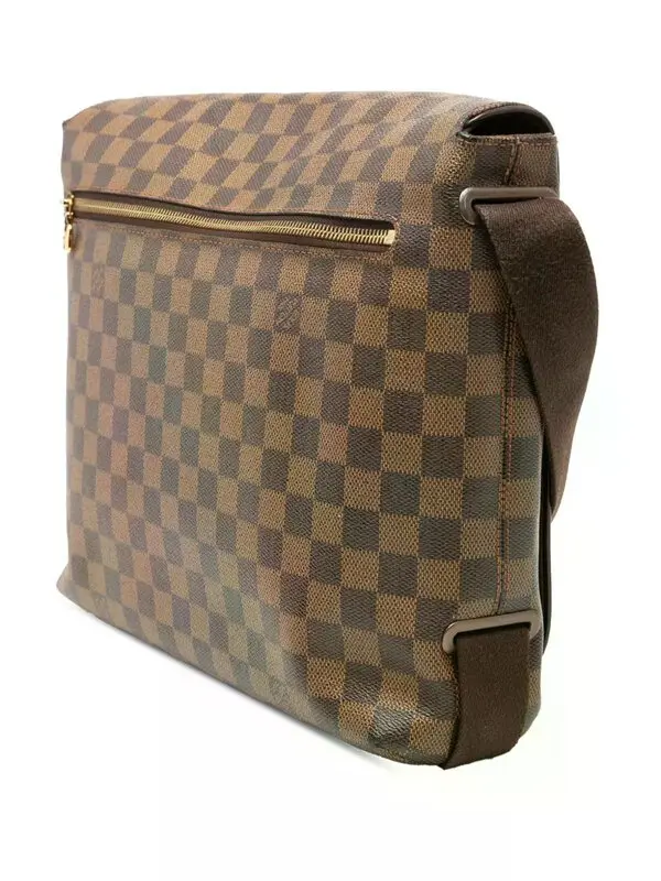 LOUIS VUITTON Damier Ebene Brooklyn Mm Bag