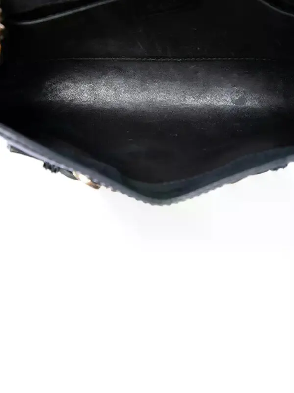 Gucci Small Patent Leather Emily Crossbody Bag - Black