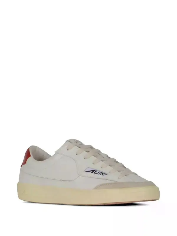 AUTRY Windscape Leather Sneakers - White
