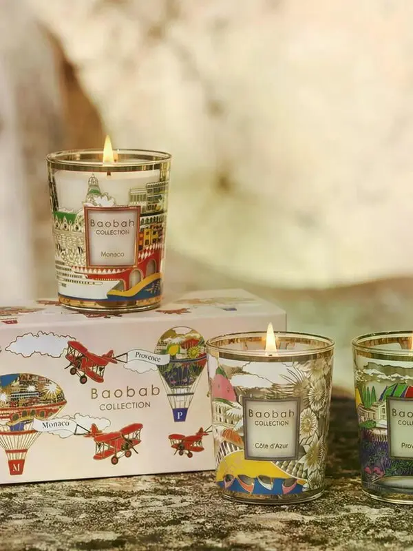 BAOBAB COLLECTION Cap Vers Le Sud Candles