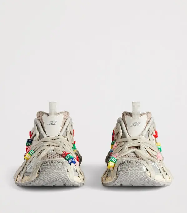 Balenciaga Distressed 3xl Extreme Lace Up Sneakers