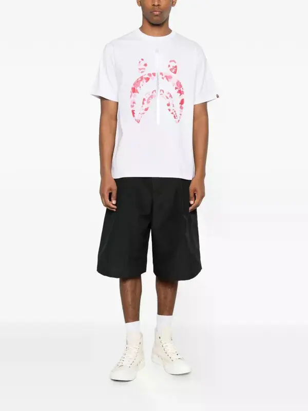 A BATHING APE Camo-print T-shirt