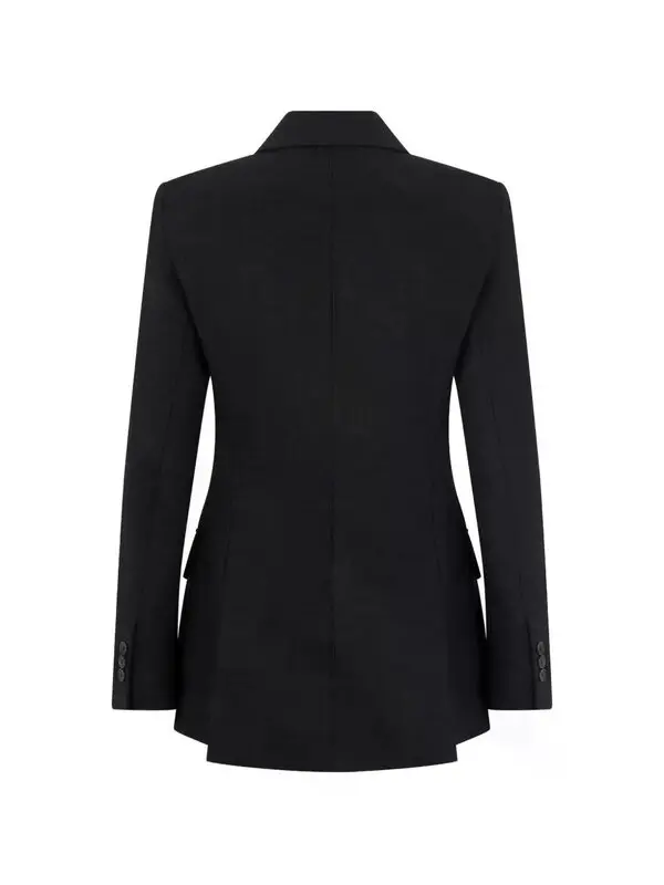 P.a.r.o.s.h Double-breasted Peak-lapel Blazer - Black