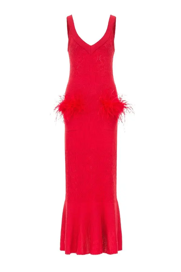 ANDREEVA Cherry Knit Dress