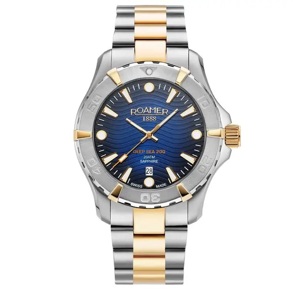 ORIENT WATCHES Roamer Of Switzerland Deep Sea Diver Watch With Two-tone Case And Bracelet - Gold