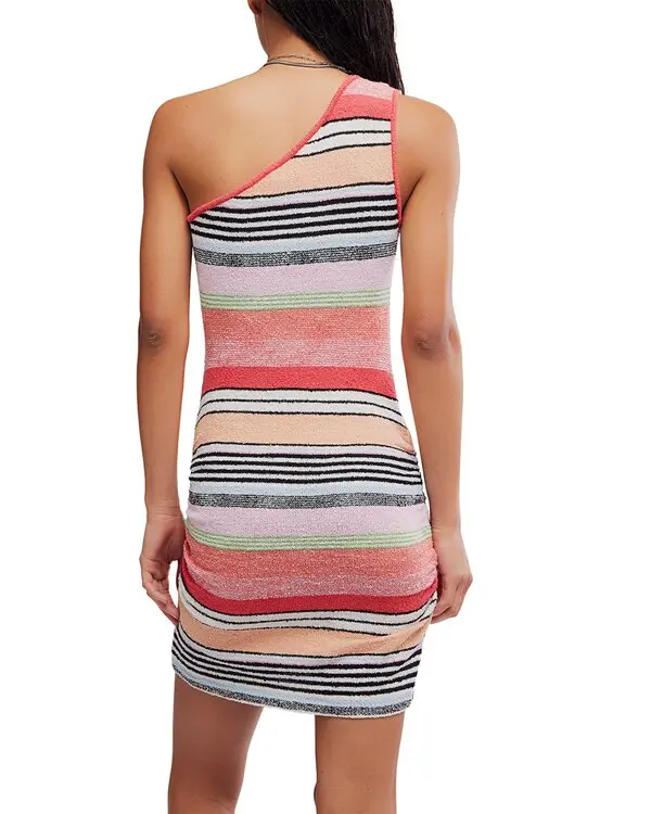 Free People Striped Sweater Mini Dress