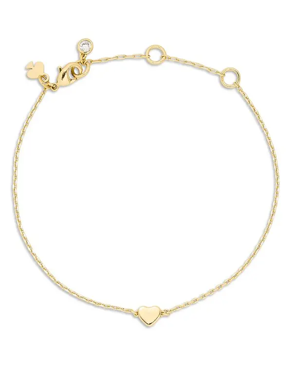 Kate Spade New York Mini Heart Bracelet - Gold